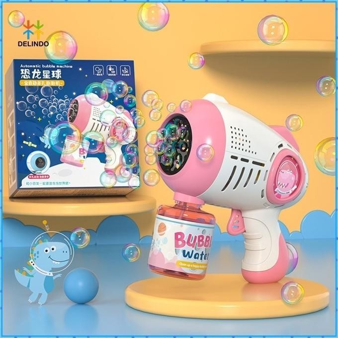 Jual MAINAN ANAK BUBBLE GUN AUTOMATIC PISTOL GELEMBUNG BALON SABUN ...