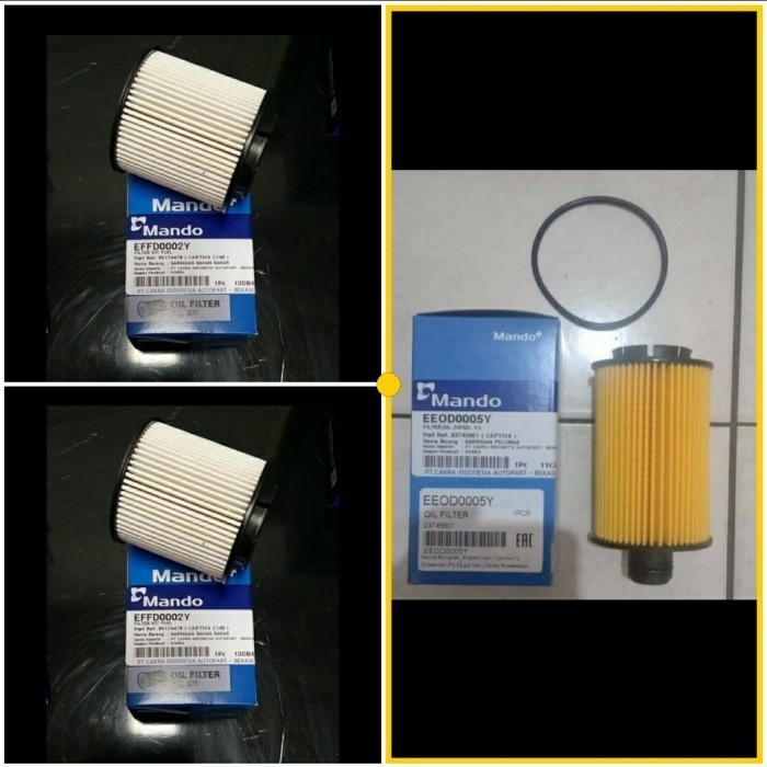 Jual Paket Filter SOLAR Captiva Diesel C140 FL1 2bh,FILTER OLI MANDO ...