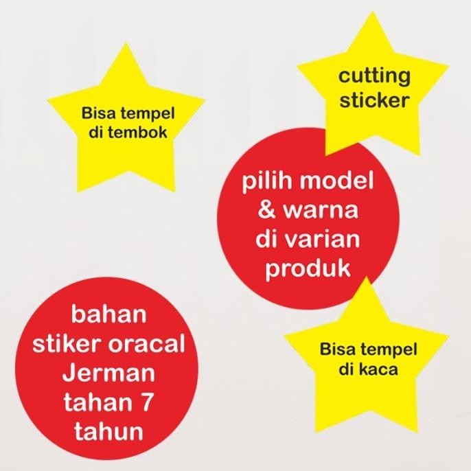 Jual Wall Sticker Dinding Kaca Rules Of House Rumah Quotes Cutting ...