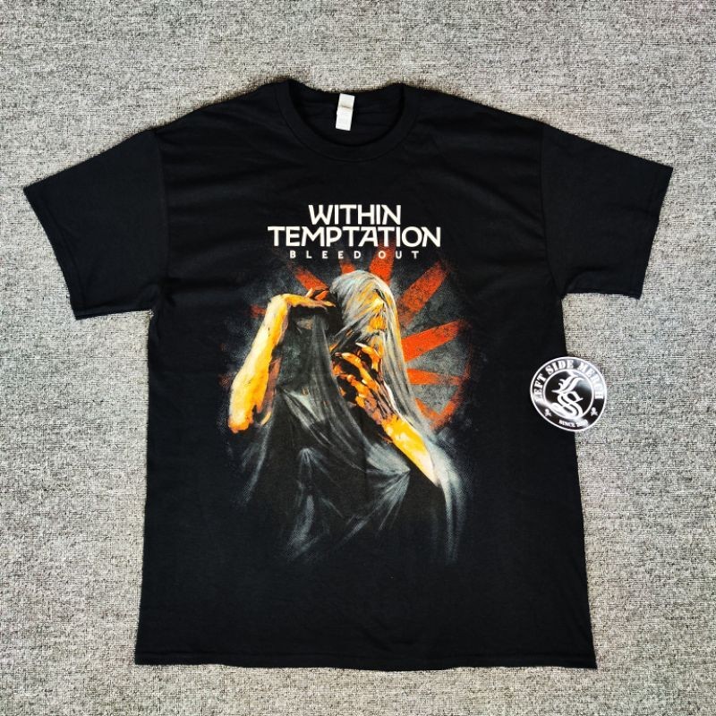Jual KAOS BAND WITHIN TEMPTATION - BLEED OUT ALBUM (OFFICIAL LICENSED ...
