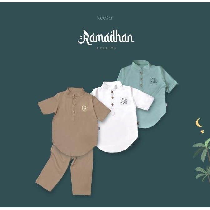 Jual Terbaik Keola Tabiea Set Setelan Muslim Baju Koko Anak Usia 3 6 ...