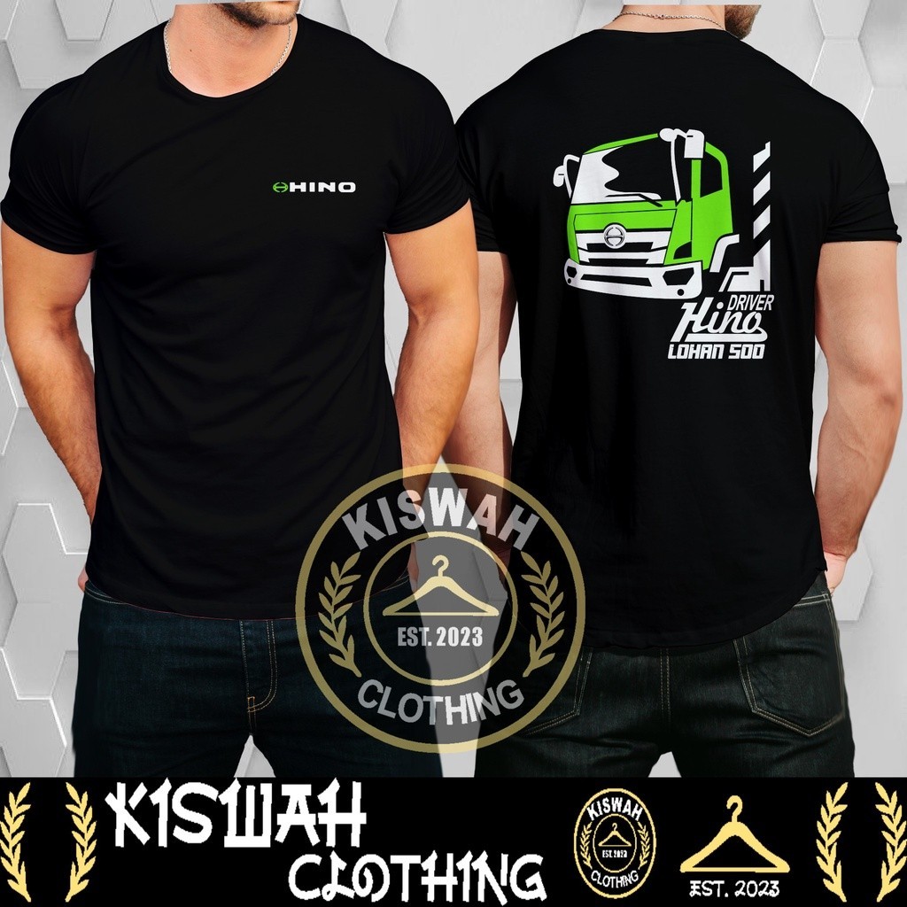 Jual Kaos Tshirt Mobil Hino Lohan 500 Driver Vector Baju Otomotif ...