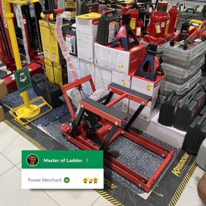 Jual HARGA DISC - Krisbow dongkrak motor Motorcycle Lift / Bike Lift ...