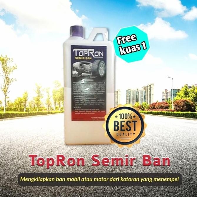 Jual Topron Semir Ban 1 Liter | Shopee Indonesia