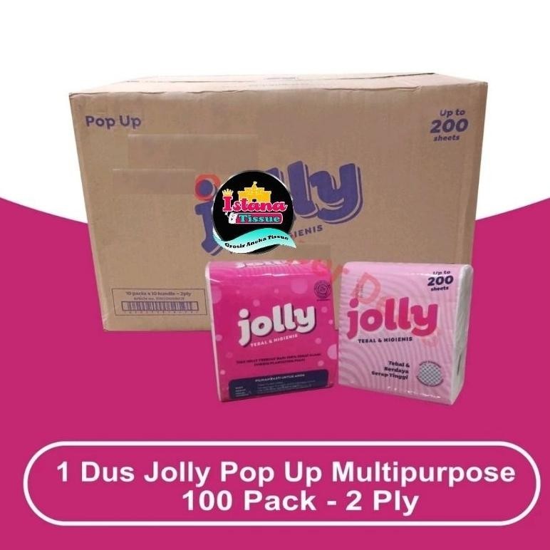 Jual JOLLY Pop Up Pink ( 1 Karton ) | Shopee Indonesia