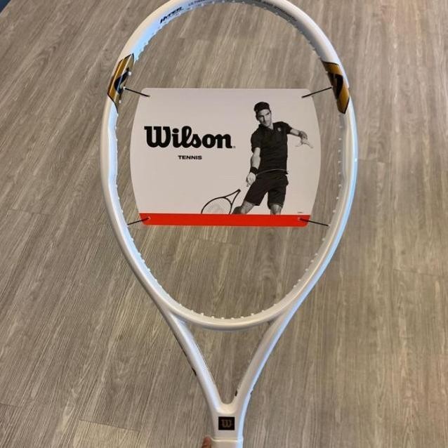 Jual Baru! Raket Tenis Wilson Hyper Hammer 5.3 White Gold 2023/Tennis ...