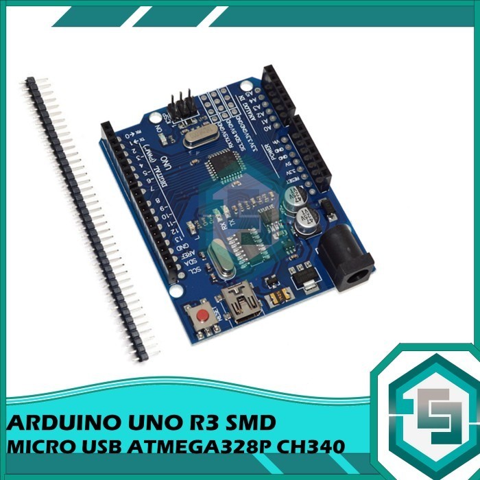 Jual Arduino Uno R3 Atmega328P Smd Micro Usb Ch340 | Shopee Indonesia