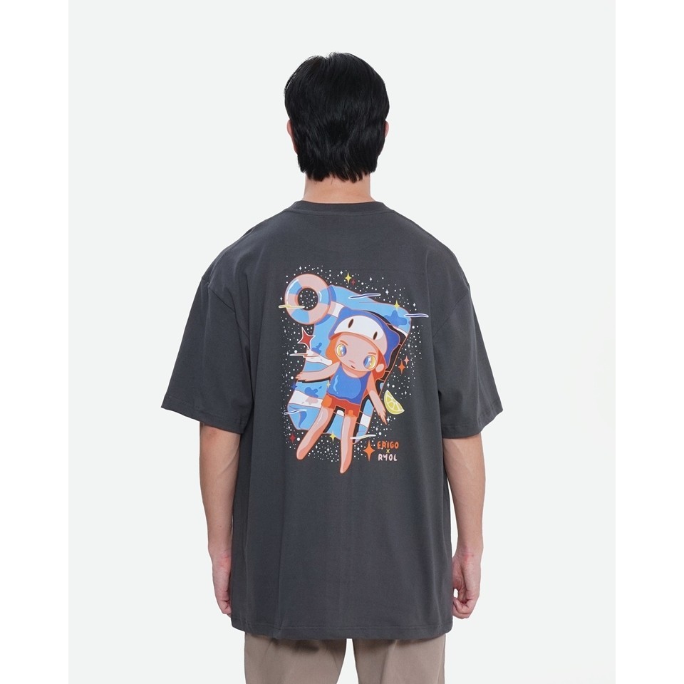 Jual Erigo T-Shirt Indira JKT48 Gray By Ryol | Shopee Indonesia