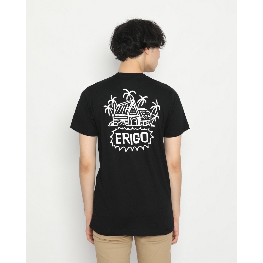 Jual Erigo T-Shirt Erigo Resort Black Unisex | Shopee Indonesia