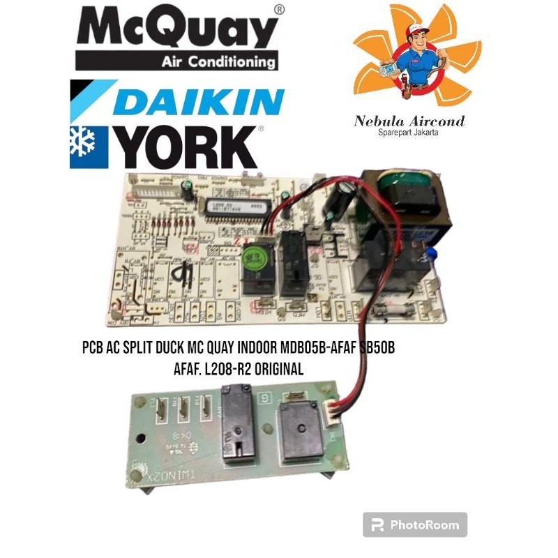 Jual MODUL AC Split DUCK Mc Quay Indoor MDB05B-AFAF SB50B AFAF. L208-R2 ...