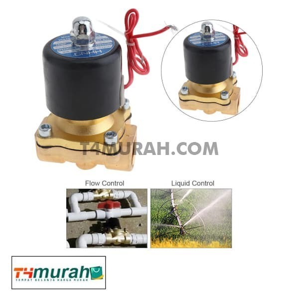 Jual Selenoid Valve Switch Saklar Pompa Otomatis 1/2 inch | Shopee ...