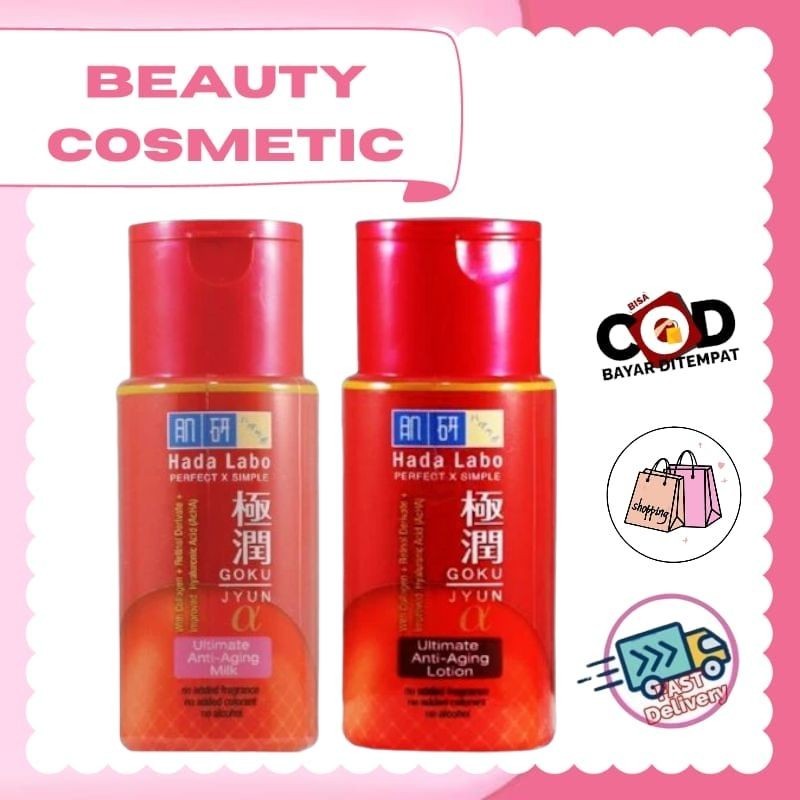 Jual [original] Hada Labo Gokujyun Alpha Ultimate Anti Aging Lotion
