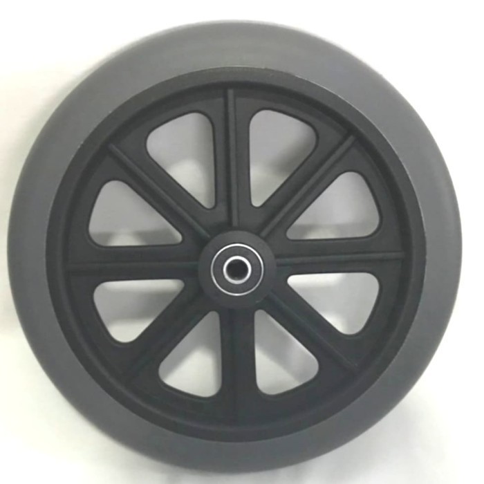 Jual roda depan kursi roda 8"/wheelchair parts front wheels | Shopee ...