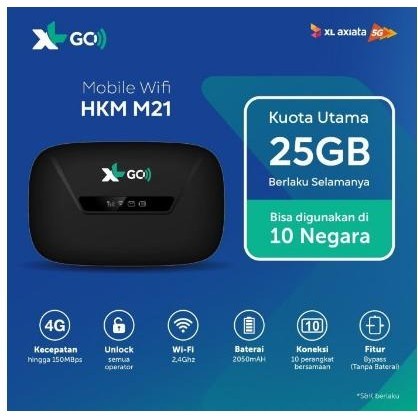 Jual BARANG TERLARIS MIFI ROUTER HKM M21 XL GO MODEM WIFI 4G LTE HKM ...