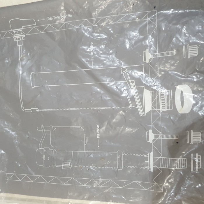 Jual Alat Closet / Spare Part Closet Set Engkol Samping Model Toto ...
