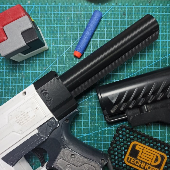 Jual Nerf Retaliator Tube Stock Adaptor | Shopee Indonesia