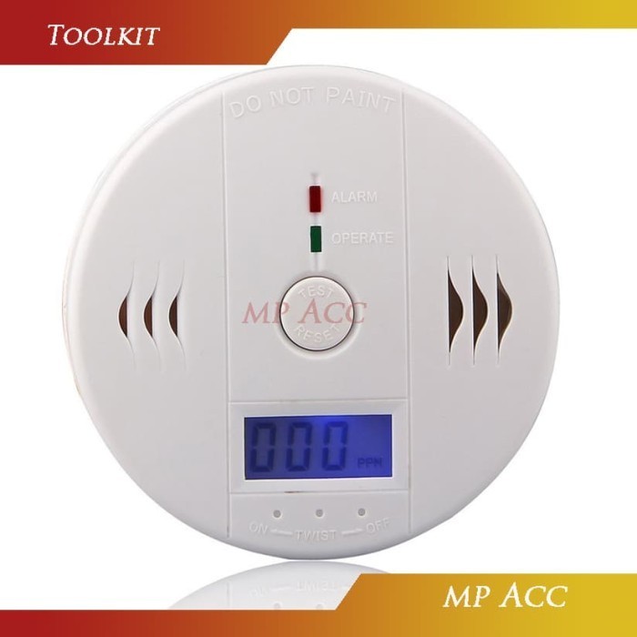 Jual SMOKE ALARM DETECTOR DETEKTOR CO2 SENSOR ASAP KEBAKARAN | Shopee ...