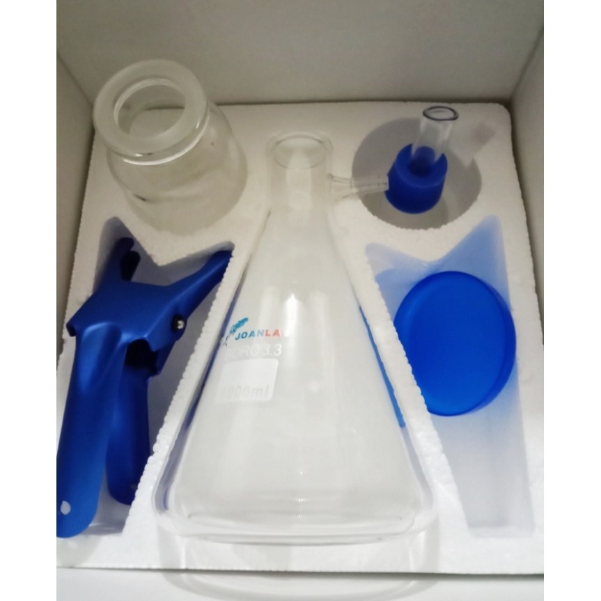 Jual Set Vacuum Filtration Mini Vacuum Pump Dan Glass Filtration Joan ...