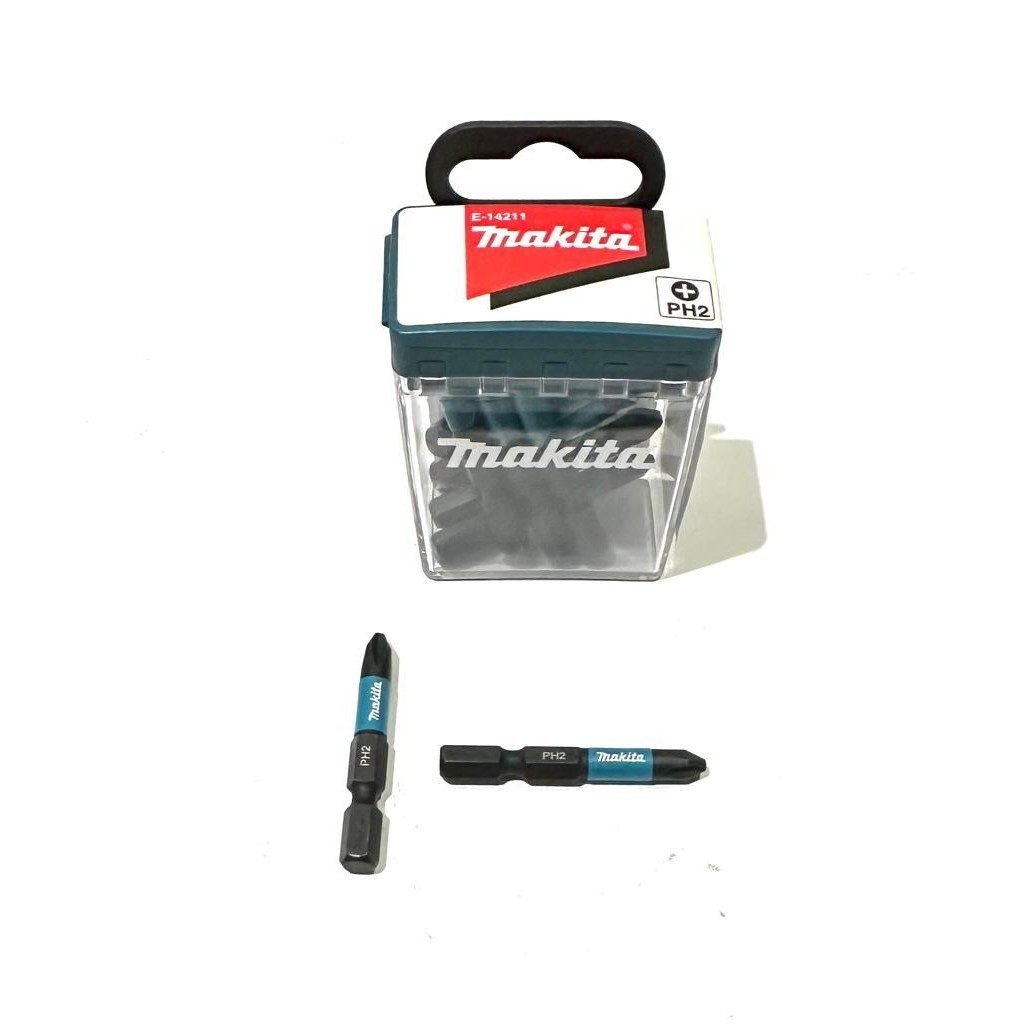 Jual Makita Mata Bor Obeng Plus PH2 X 50 MM Impact Screw Bit PH 2 E ...