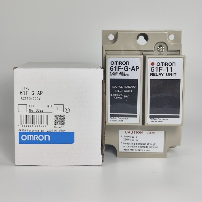 Jual NEW!! FLOATLESS LEVEL SWITCH WATER LEVEL CONTROL WLC 1 TANKI 61F-G-AP OMRON | Shopee Indonesia
