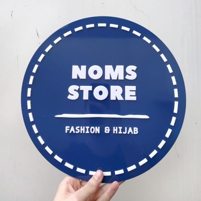 Jual Logo Acrylic 50cm / Logo Signage Akrilik / Logo Huruf Timbul ...