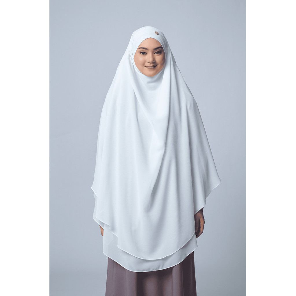 Jual Gerai Hawa - Salwa Broken White French Khimar - Metamorfosa ...