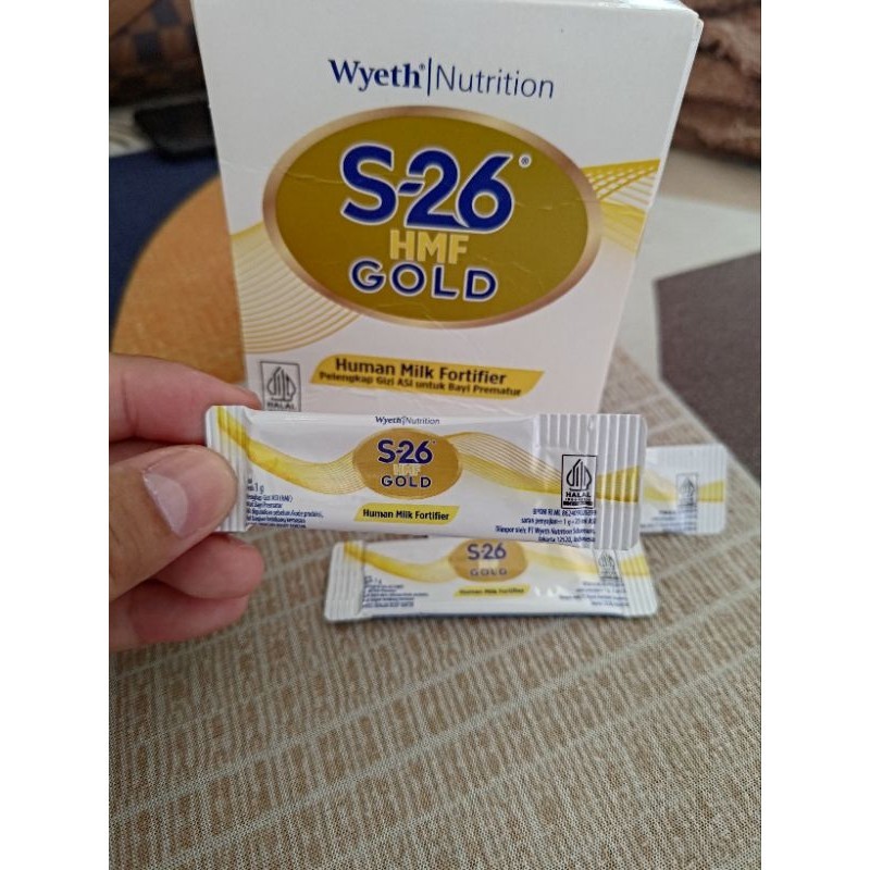 Jual S26 HMF (Human Milk Fortifier) GOLD 72 Sachet per Box Nov 2025, Harga per-Sachet Minimal ...