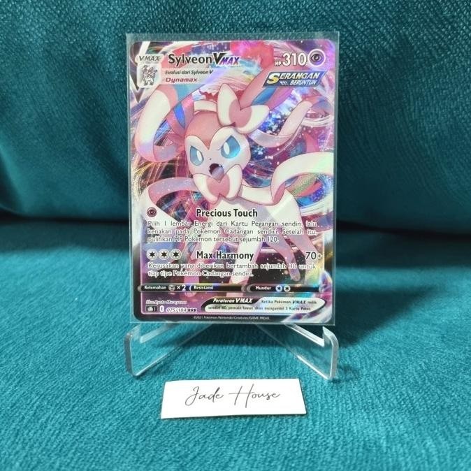 Jual Sylveon VMAX 075/184 (s8b) VMAX KLIMAKS - Kartu Pokemon TCG Indonesia | Shopee Indonesia