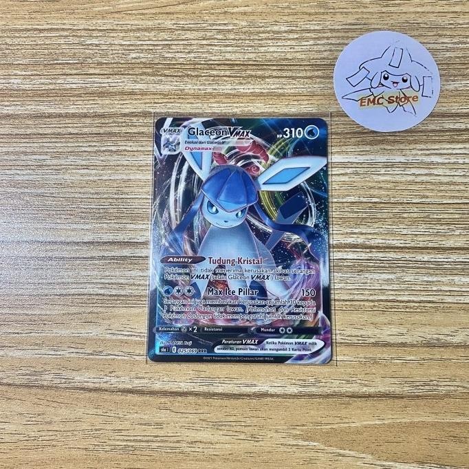 Jual Pokemon TCG Indonesia - Glaceon VMAX | Shopee Indonesia
