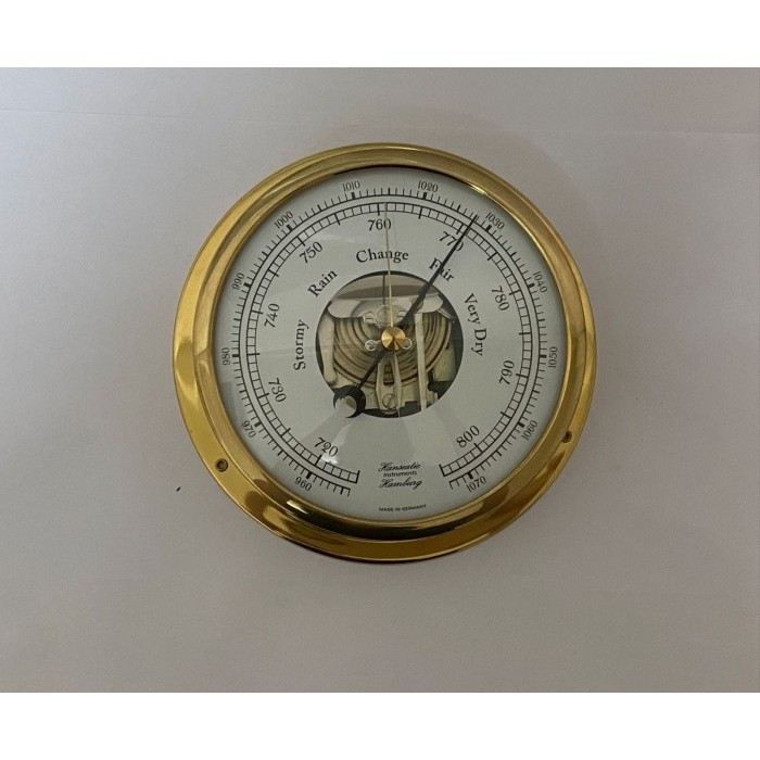 Jual Barometer Aneroid Marine Use - Impa 370246 Pengukur Ukur Tekanan ...