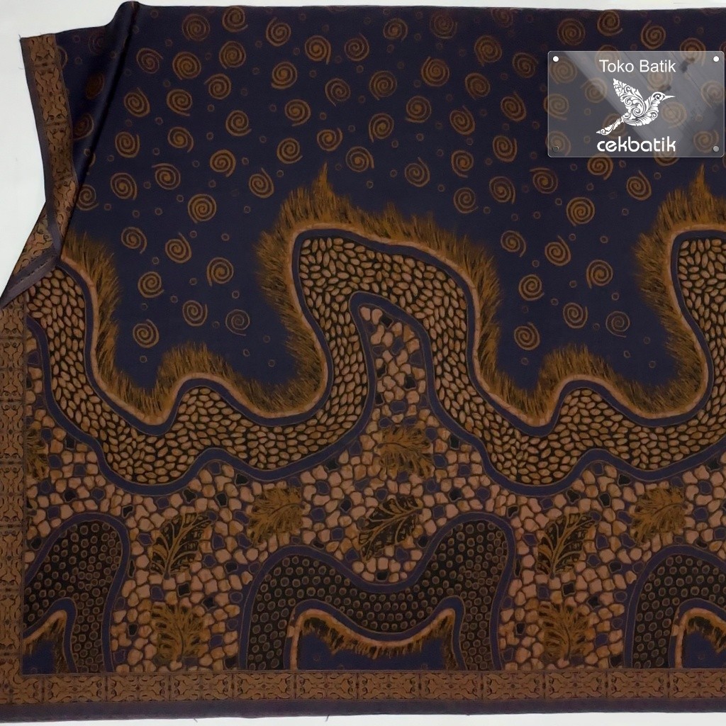 Jual kain batik - Kualitas Ekspor Motif Batik Rumput Batu alam Warna ...