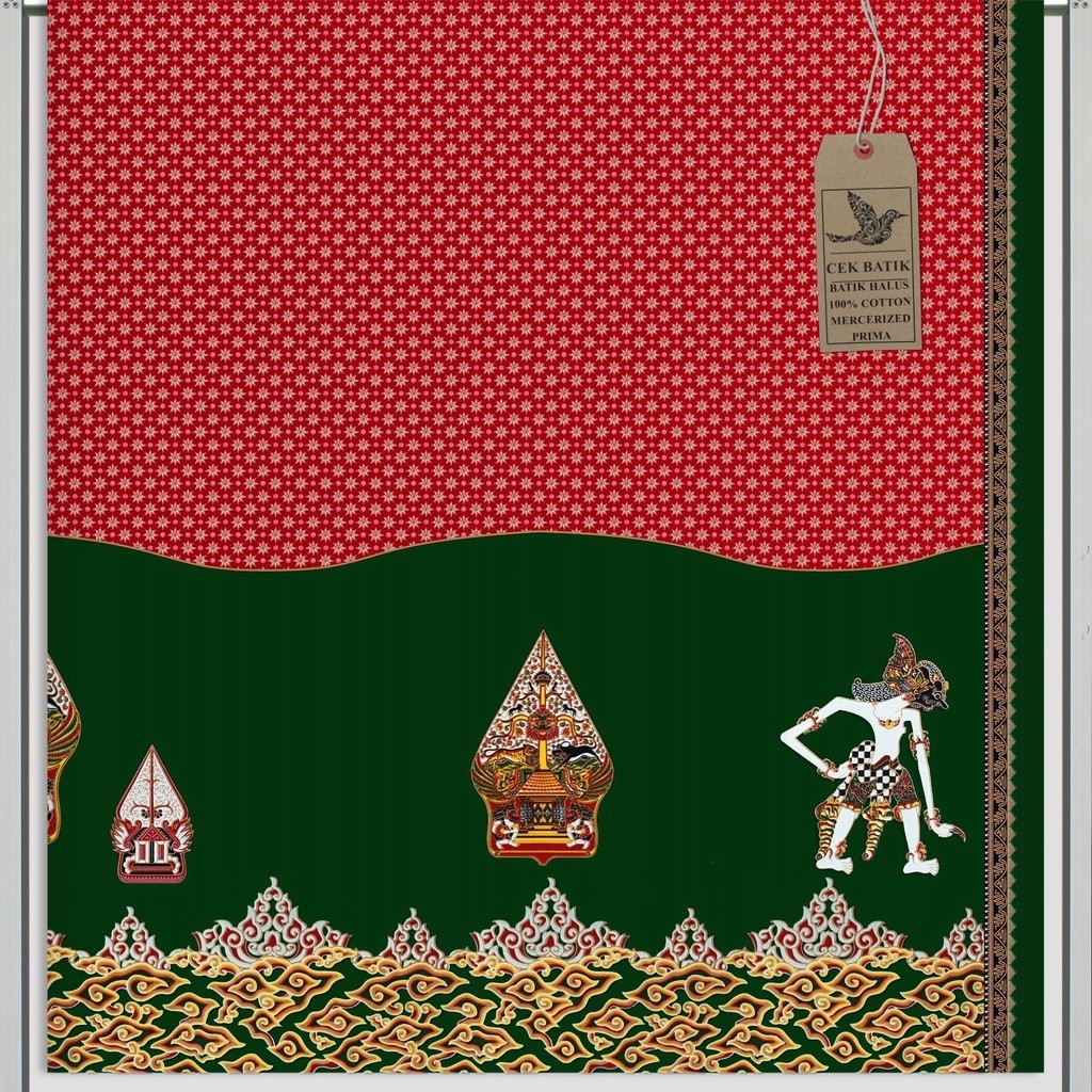 Jual kain batik Expor Motif Special Batik Wayang Kulit Tradisional V3 ...
