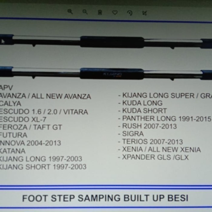 Jual Original Barstep Tangga Kaki Kaki Foot Step Samping Mobil Atoz ...