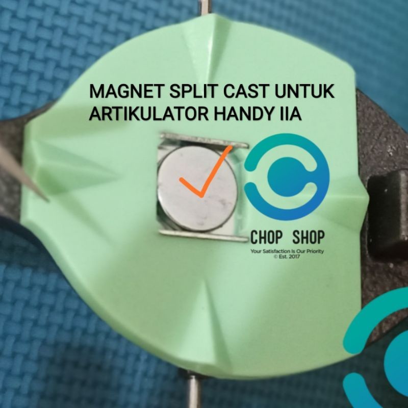 Jual MAGNET Split Cast Artikulator Handy IIA Plat Hijau per pcs ...