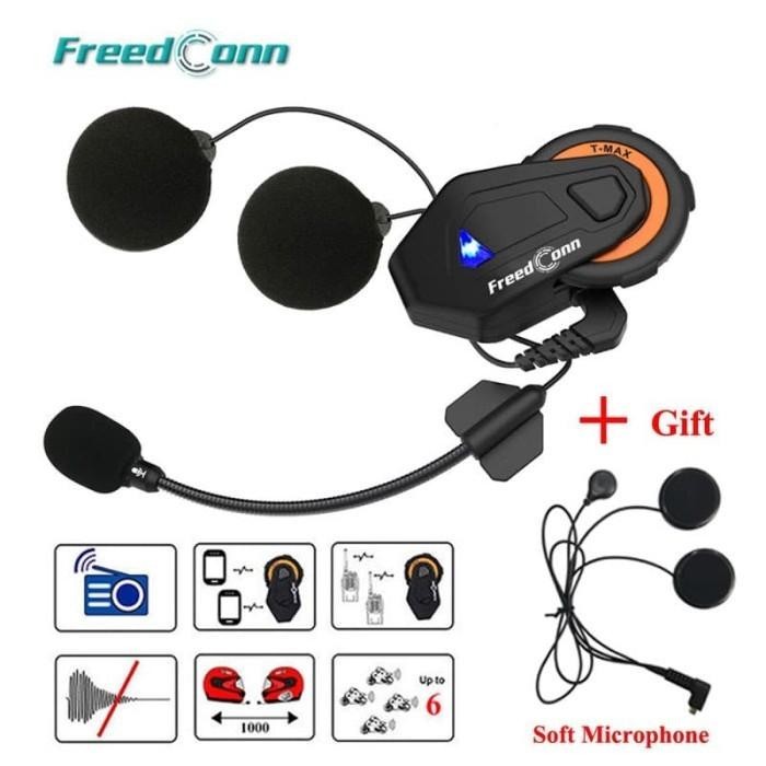 Jual Bluetooth Helm Intercom Freedconn Tmax Original | Shopee Indonesia