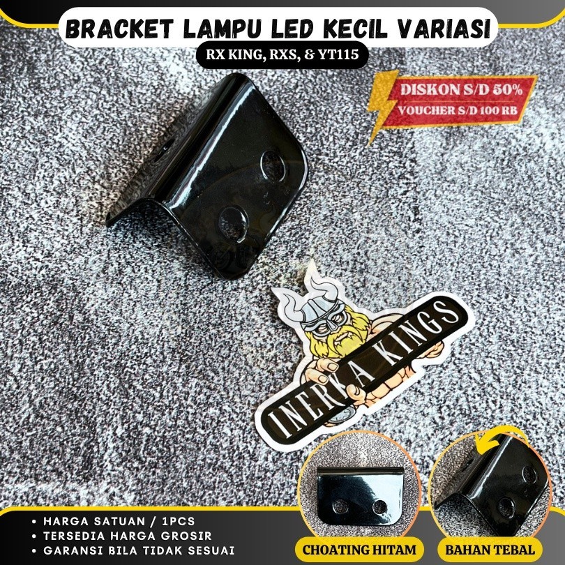 Jual Bracket pangkon dudukan lampu led kecil Variasi Biangkerok rx king ...