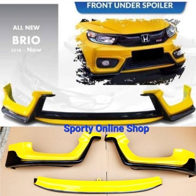 Jual Body Kit Front Under Spoiler Mobil Brio 2018Up Model Urbanite ...