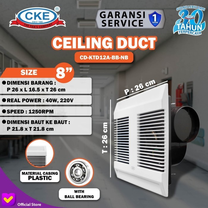 Jual CEILING EXHAUST 8 INCH HEKSOS HEXOS FAN PLAFON DAPUR BALL BEARING MURAH | Shopee Indonesia