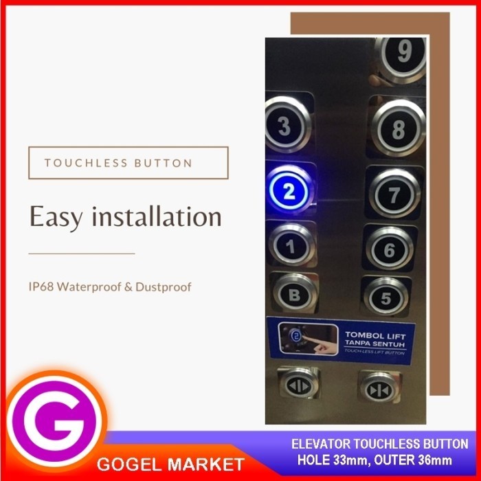 Jual Spare part lift/Elevator touchless button | Shopee Indonesia