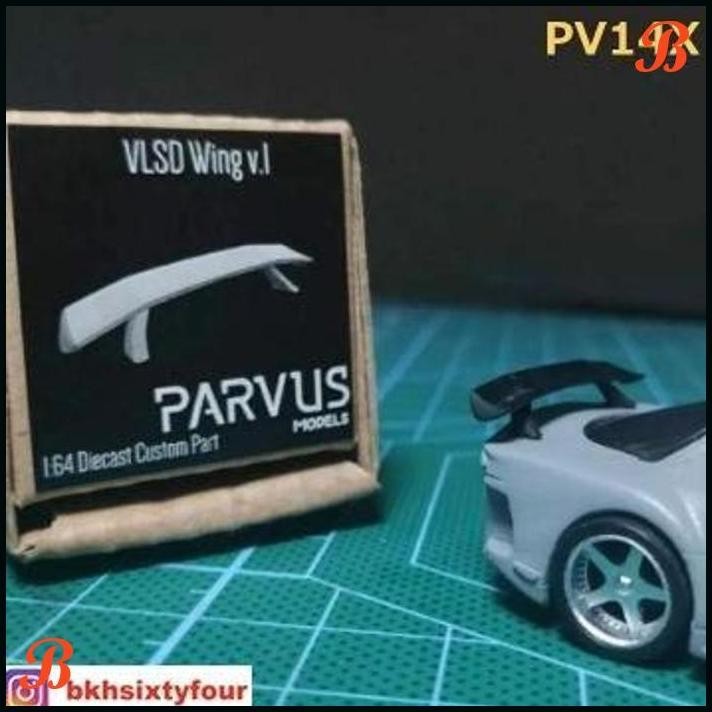 Jual | MHT | PARVUS PV14X WING VEILSIDE V1 VLSD DIECAST 1:64 CUSTOM ALL ...