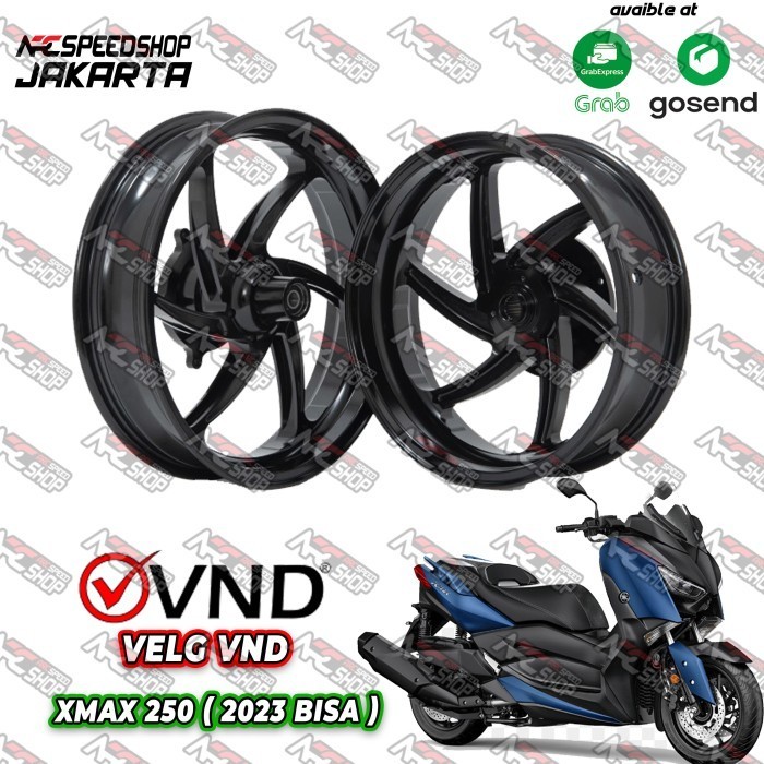 Jual Velg VND Six Star Yamaha XMAX 250 2023 Conected | Shopee Indonesia