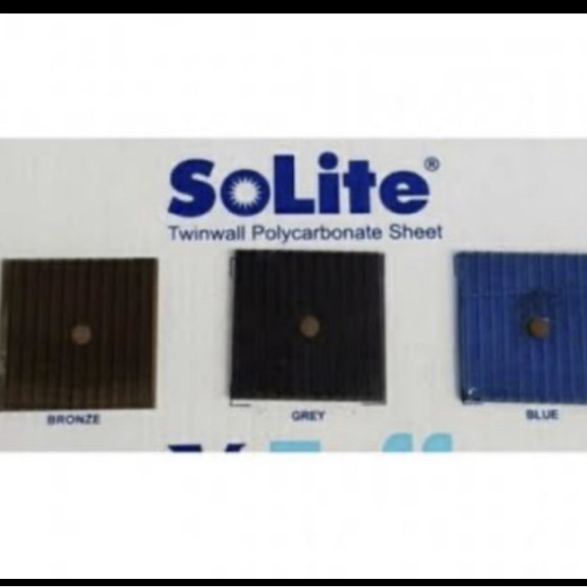 Jual Polycarbonate Solite 4Mm -1/4Roll Original Dan Terpercaya | Shopee ...