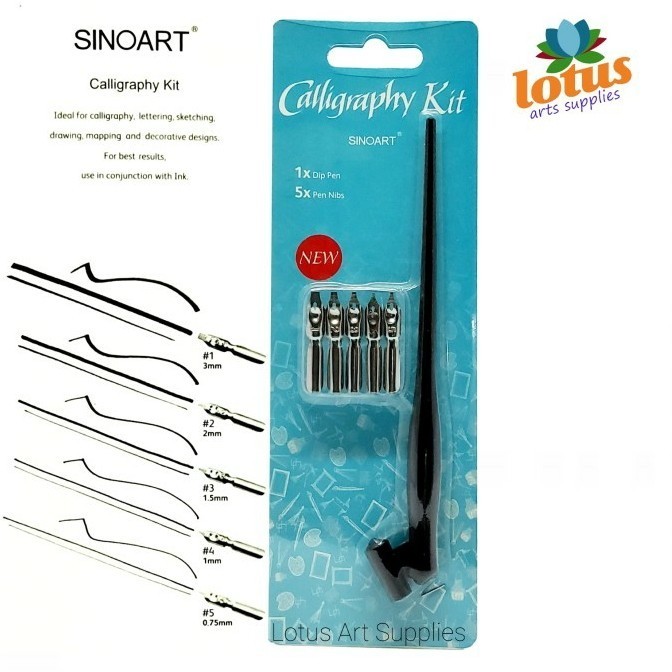 Jual Calligraphy Kit / Kaligrafi set Sinoart JUAL | Shopee Indonesia