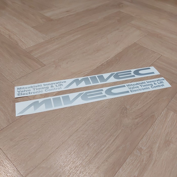 Jual STIKER MIVEC UNTUK DI PINTU SAMPING MOBIL MITSUBISHI KIRI KANAN ...