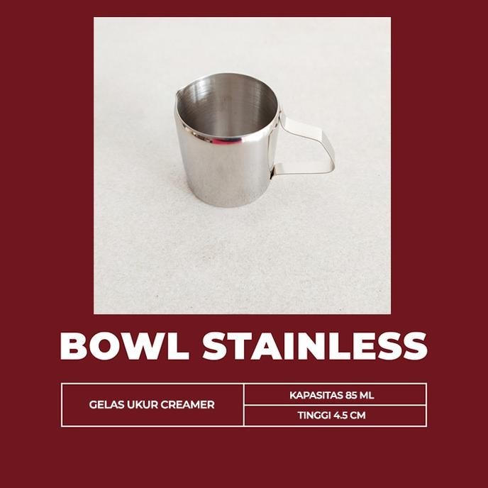 Jual Gelas Ukur Creamer Pitcher Stainless 3 Oz | Shopee Indonesia