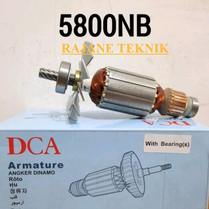 Jual NEW!!! DCA Angker Armature Makita 5800 NB Mesin Circular Saw ...