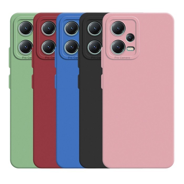 Jual Soft Case Silikon Xiaomi Redmi Note 12 Casing Macaron Model Pro ...