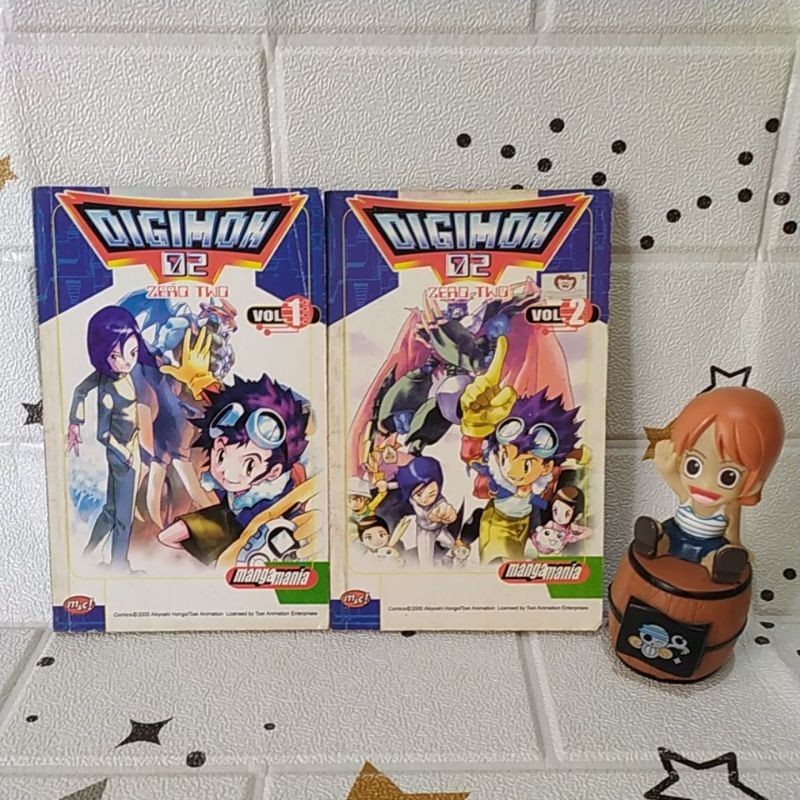 Jual Komik Digimon 02 Zero Two 1-2 set ke-2 | Shopee Indonesia