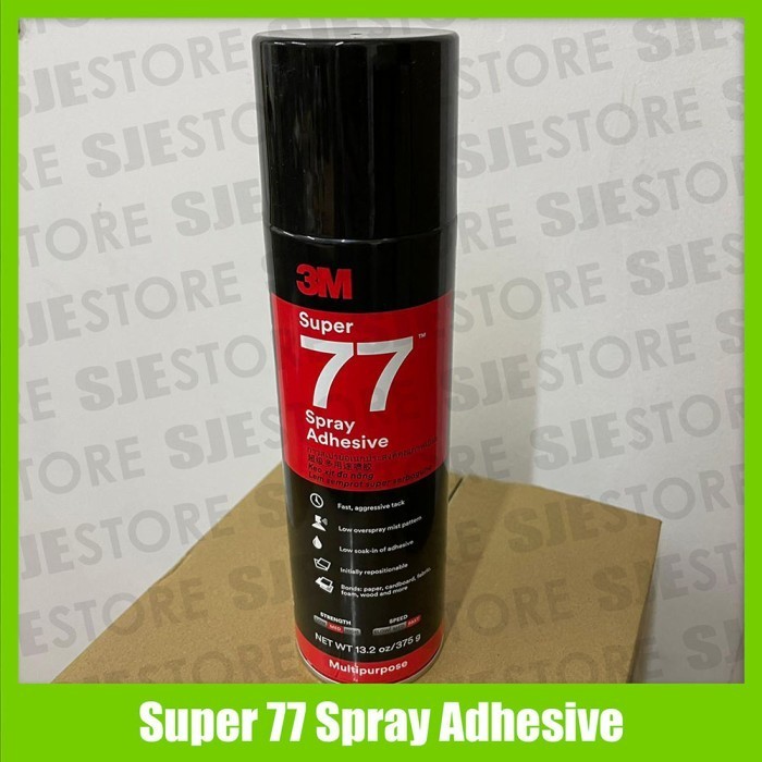 Jual 3M Super 77 Lem Semprot Serbaguna Spray Adhesive | Shopee Indonesia