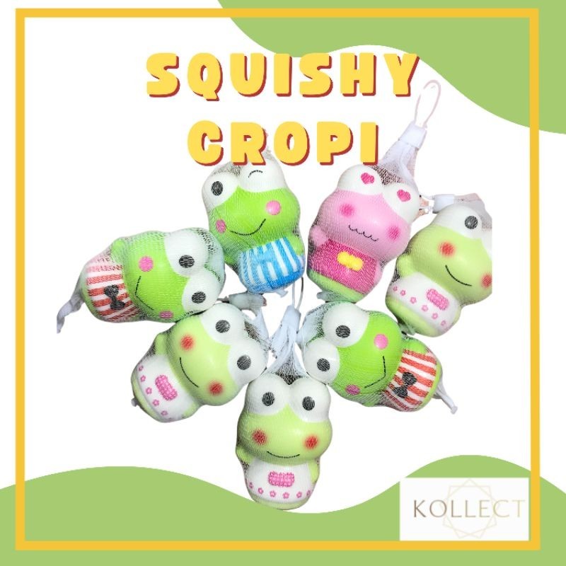 Jual KOLLECT Squishy Mainan Anak Karakter Cropy Squeeze Chubby Stress ...